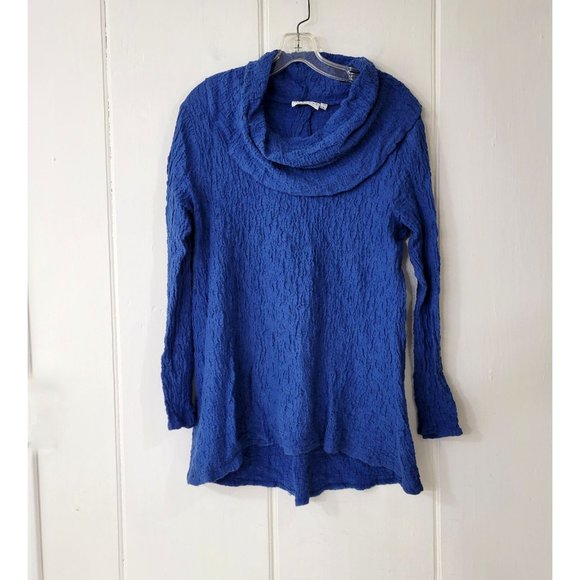 Habitat | Tops | Habitat Lagan Look Cowl Neck Pullover Tunic Royal Blue ...